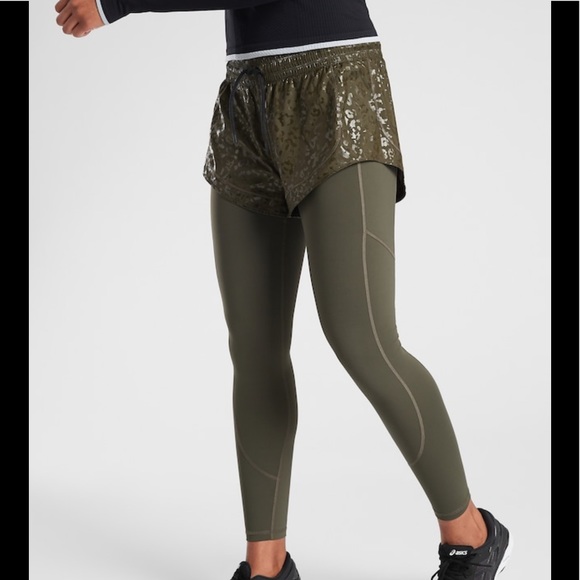 Athleta | Pants & Jumpsuits | Athleta Rainier 2 In Tights In Ancient ...